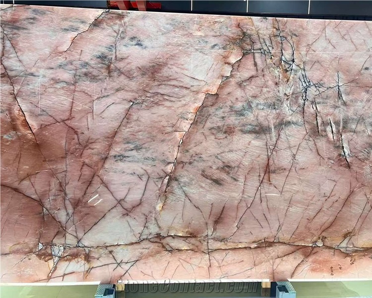 Juliet Crystal Quartzite Slabs from China - StoneContact.com