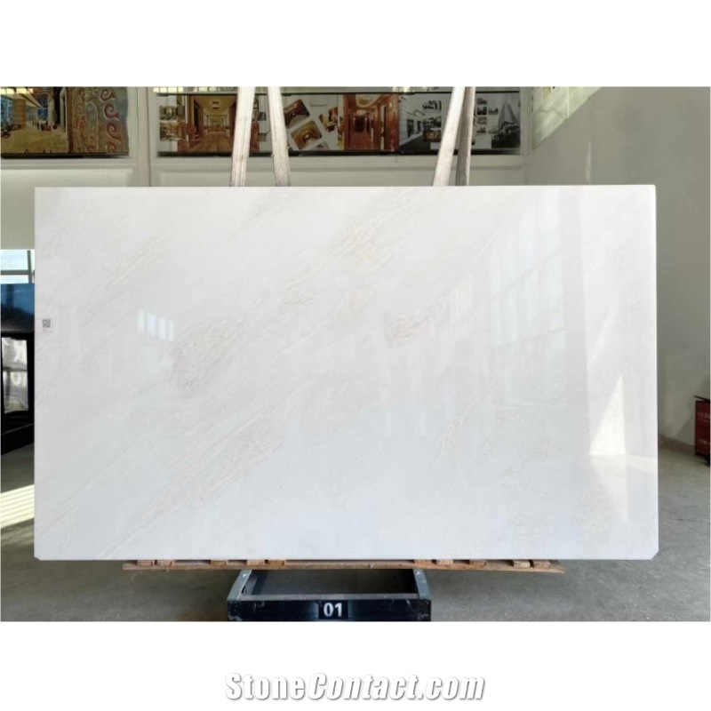Royal White Marble Slabs from China - StoneContact.com