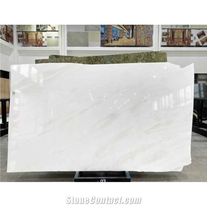 Royal White Marble Slabs from China - StoneContact.com