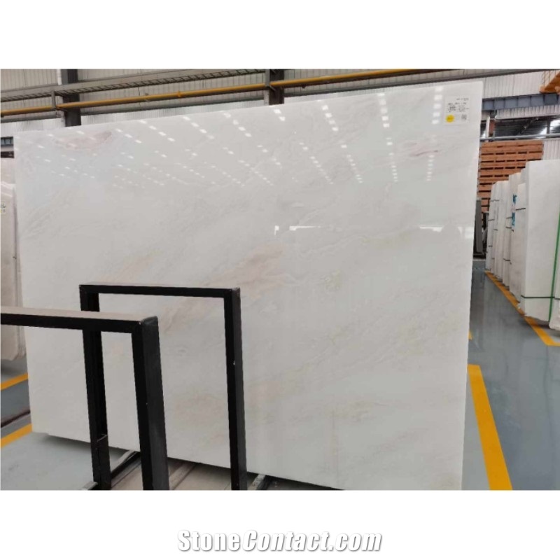Royal White Marble Slabs from China - StoneContact.com