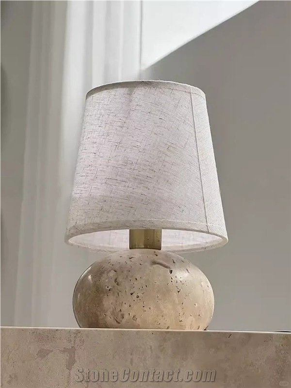 Travertine Lamp Home Decor Products from China - StoneContact.com