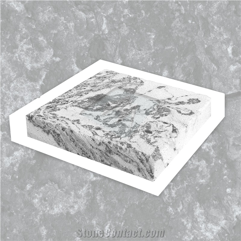 White Sandstone Walling Pattern - StoneContact.com