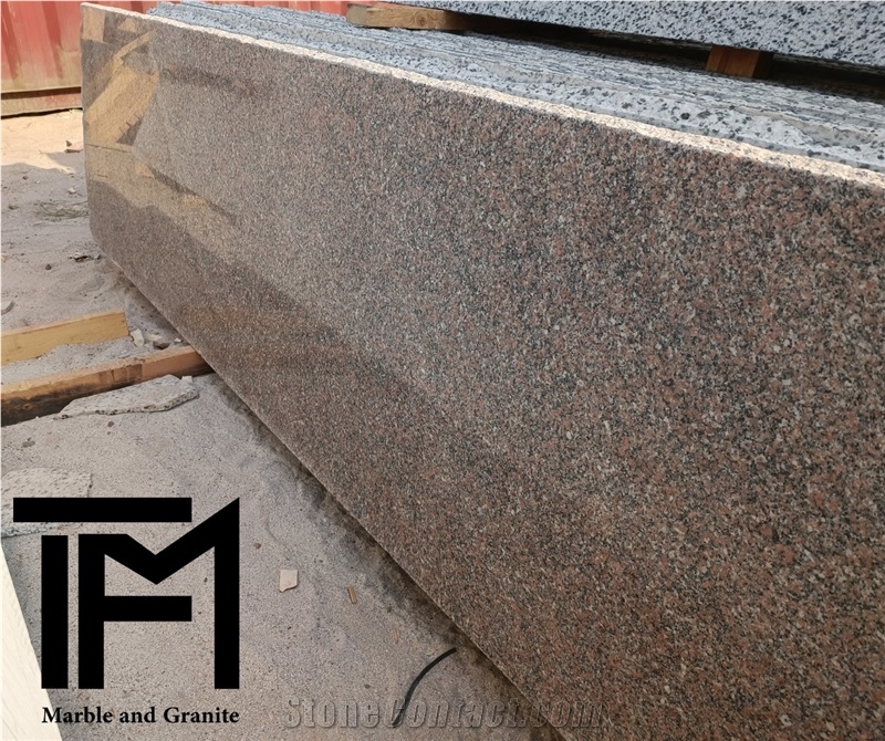 Rosa Hodi Granite Slabs from Egypt - StoneContact.com
