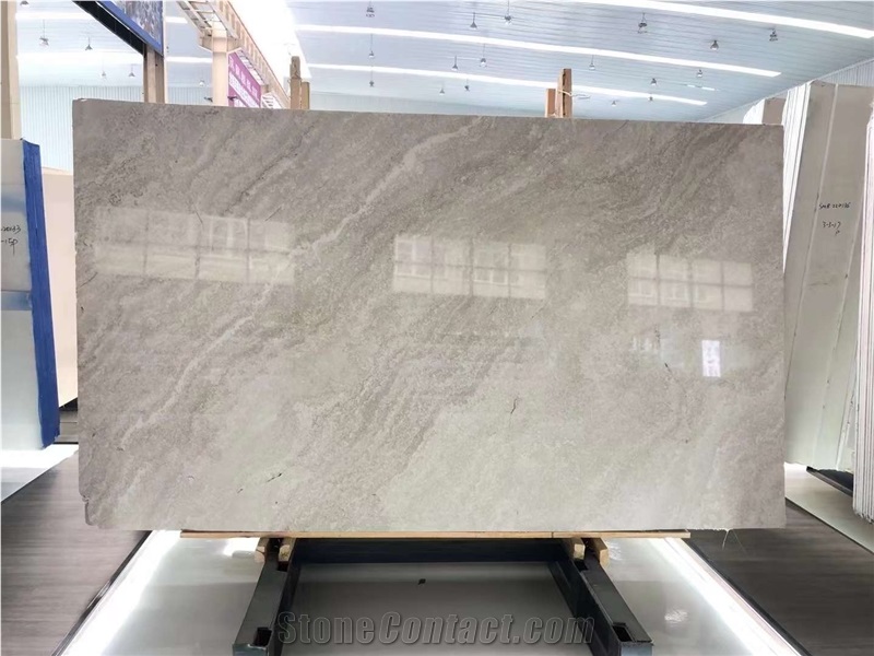 Ink Cloud Ash Quartzite Slabs from China - StoneContact.com