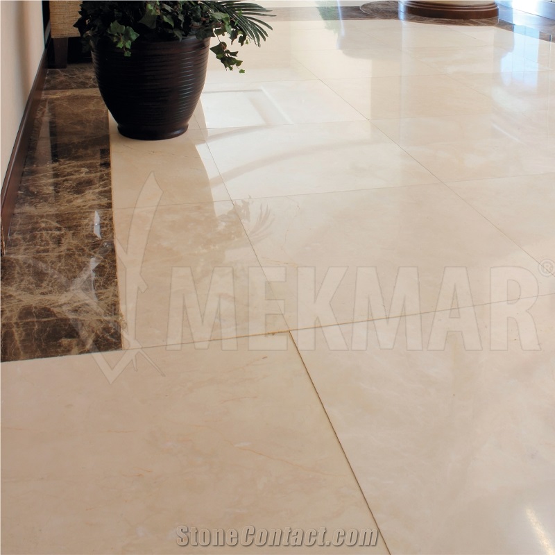 Blanco Ivory Marble Tiles from Turkey - StoneContact.com