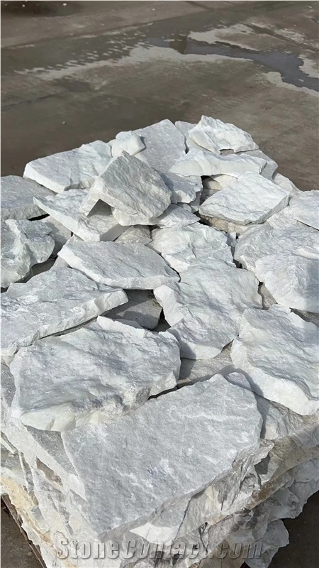 Marble Split Wall Stone,White Loose Stone For Wall from China ...