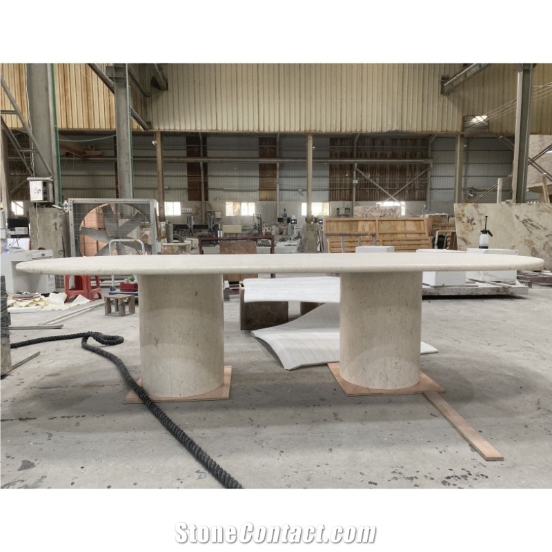 Limestone Dining Table from China - StoneContact.com