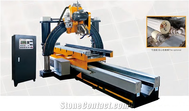 DLC-1400 Computer Automatic Roman Pillar Slot Cutting Machine - Column ...