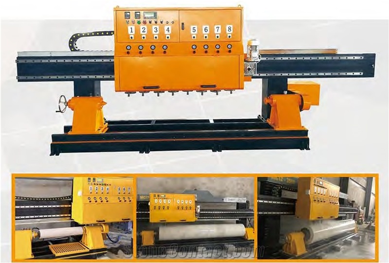 Multi-Heads Solid Column Polishing Machine from China - StoneContact.com