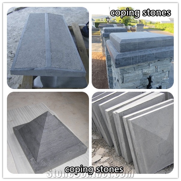 Cap Stone,China Blue Stone Pier Caps & Quoins from China - StoneContact.com