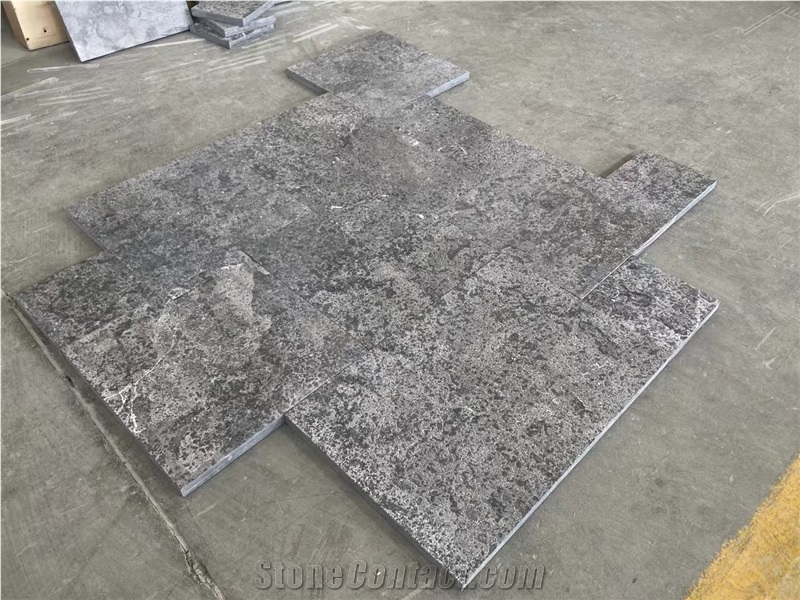 China Silver Valley Blue Stone Tiles from China - StoneContact.com