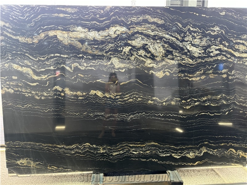 Black Granite Tiles Design Pattern - StoneContact.com