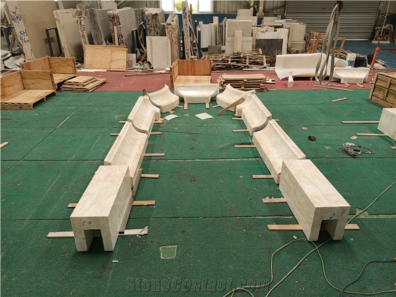 White Stone Window Sill,Door Frame - StoneContact.com