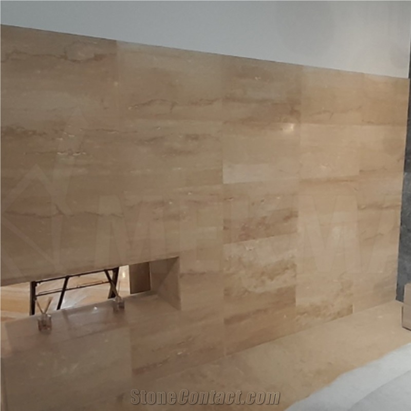 Mina Rustic Vein Cut Travertin Tiles from Turkey - StoneContact.com