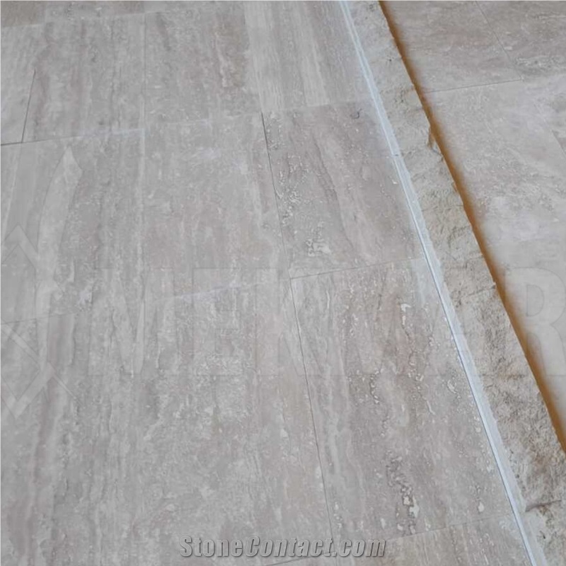 Mina Rustic Vein Cut Travertin Tiles from Turkey - StoneContact.com
