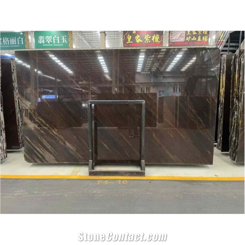 Natural Quicksand Brown Granite Slabs from China - StoneContact.com