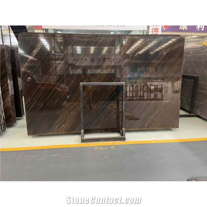 Natural Quicksand Brown Granite Slabs from China - StoneContact.com