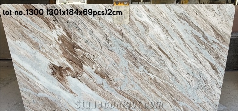 Aurora Fantasy Marble Slabs from India - StoneContact.com