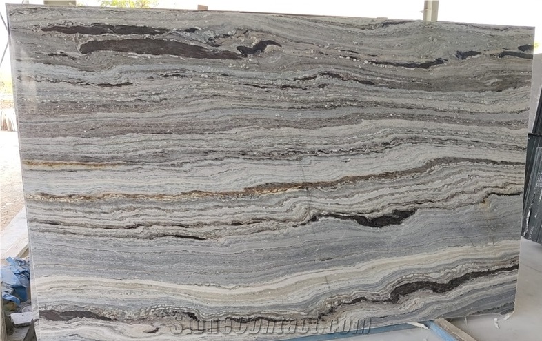 River Blue Marble Slabs from India - StoneContact.com