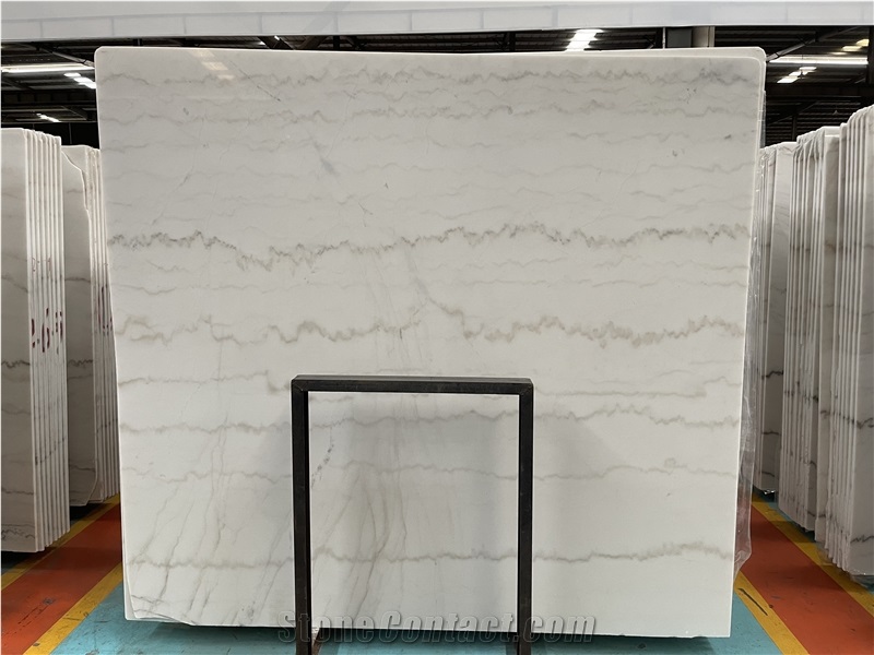 China Guangxi White Marble Slabs from China - StoneContact.com