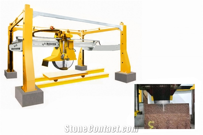 Granite Multi-Saw Blade Bi-Directional Cutting Machine from China ...