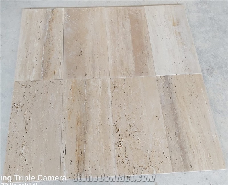 Travertine Honed Tiles - StoneContact.com