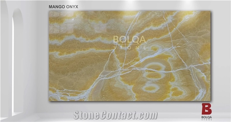 Iran Mango Onyx Slabs from Iran - StoneContact.com