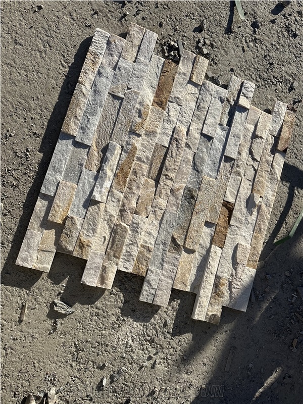 Yellow Cultured Stone Cladding - Natural Stone - StoneContact.com