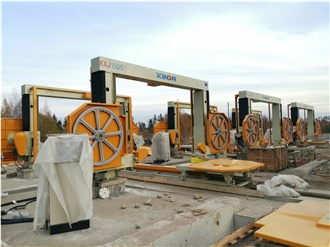 KXJ1500A/1800A/2200A Block Trimming Mono Wire Saw Machine from China ...