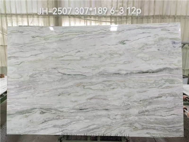 Dover White Marble Slab For Wall Customize Marble Tiles from China ...