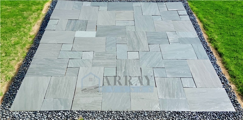 Grey Sandstone Natural Stone Tiles - Natural Stone - StoneContact.com