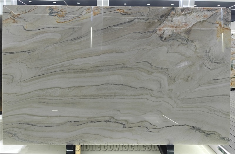 Gold Quartzite Slabs And Wall Tiles - StoneContact.com