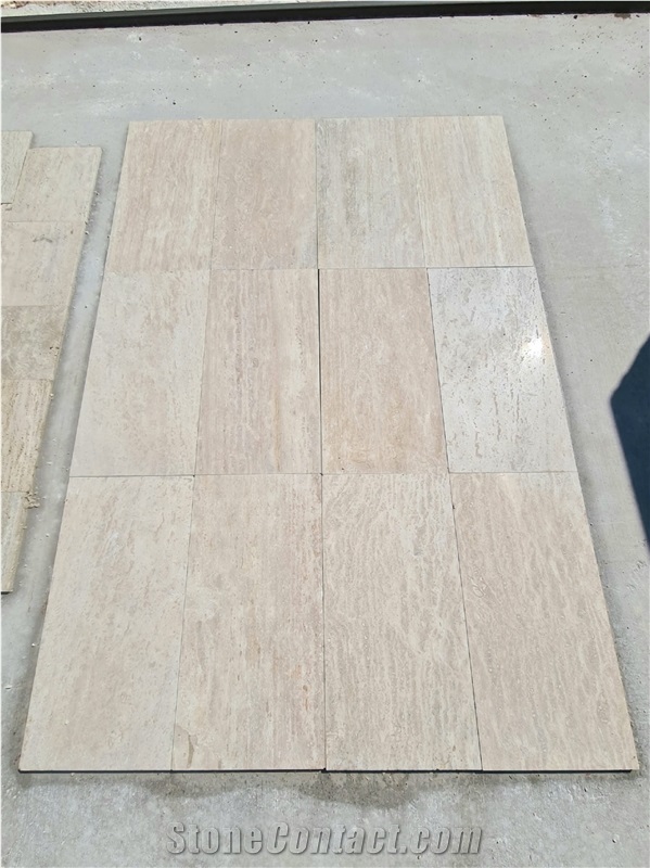 Classic Light Travertine Tiles from Turkey - StoneContact.com