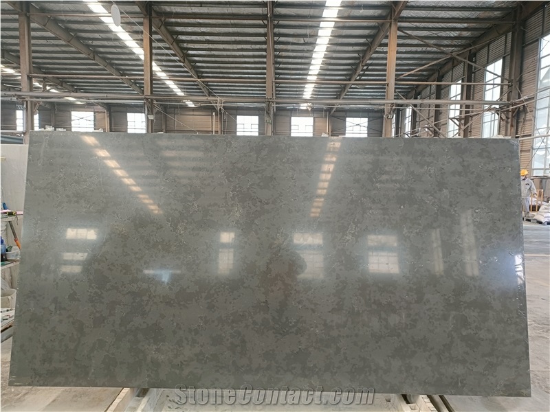 Quartz Slab Artificial Stone Slabs Pattern 4080 from China ...
