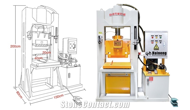 Cubes And Cobble Stone Bar Splitting Machine from China - StoneContact.com