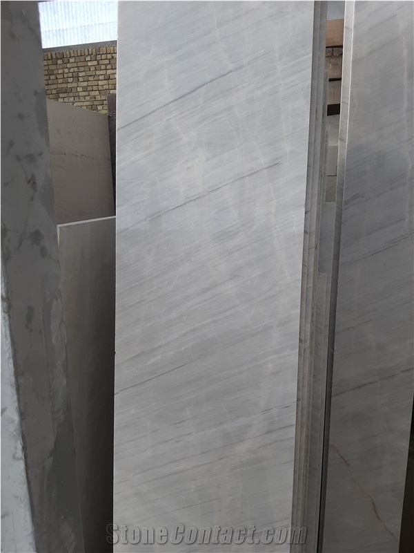 Azna White Marble Slabs from Iran - StoneContact.com