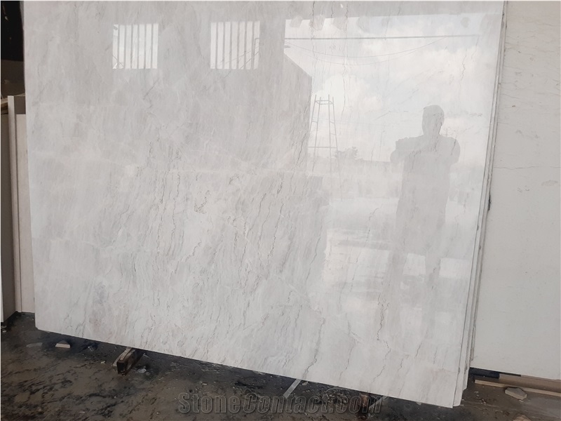 Azna White Marble Slabs from Iran - StoneContact.com
