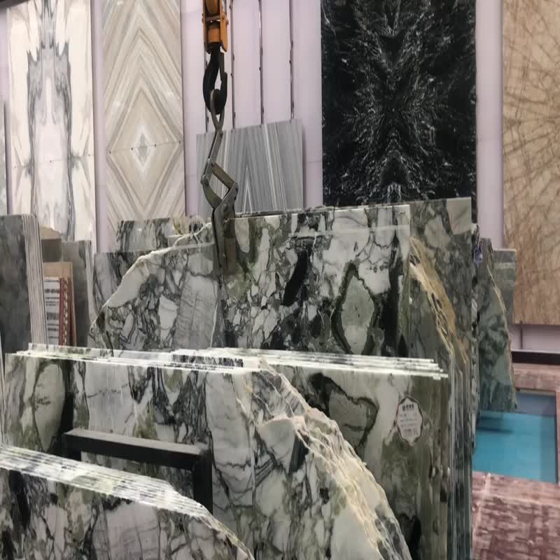 Ice Connect Marble,White Beauty Marble Slabs from China - StoneContact.com