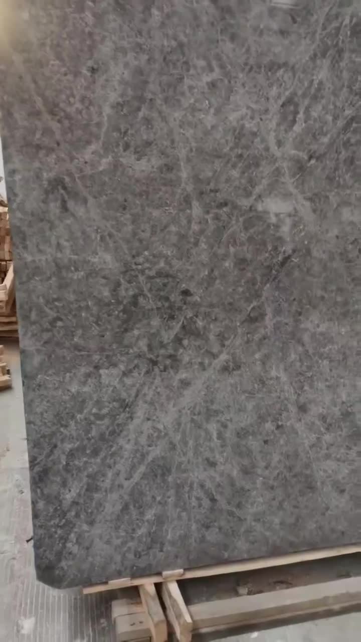 Dora Cloud Grey Marble Polished Slabs 2Cm Tiles from China ...