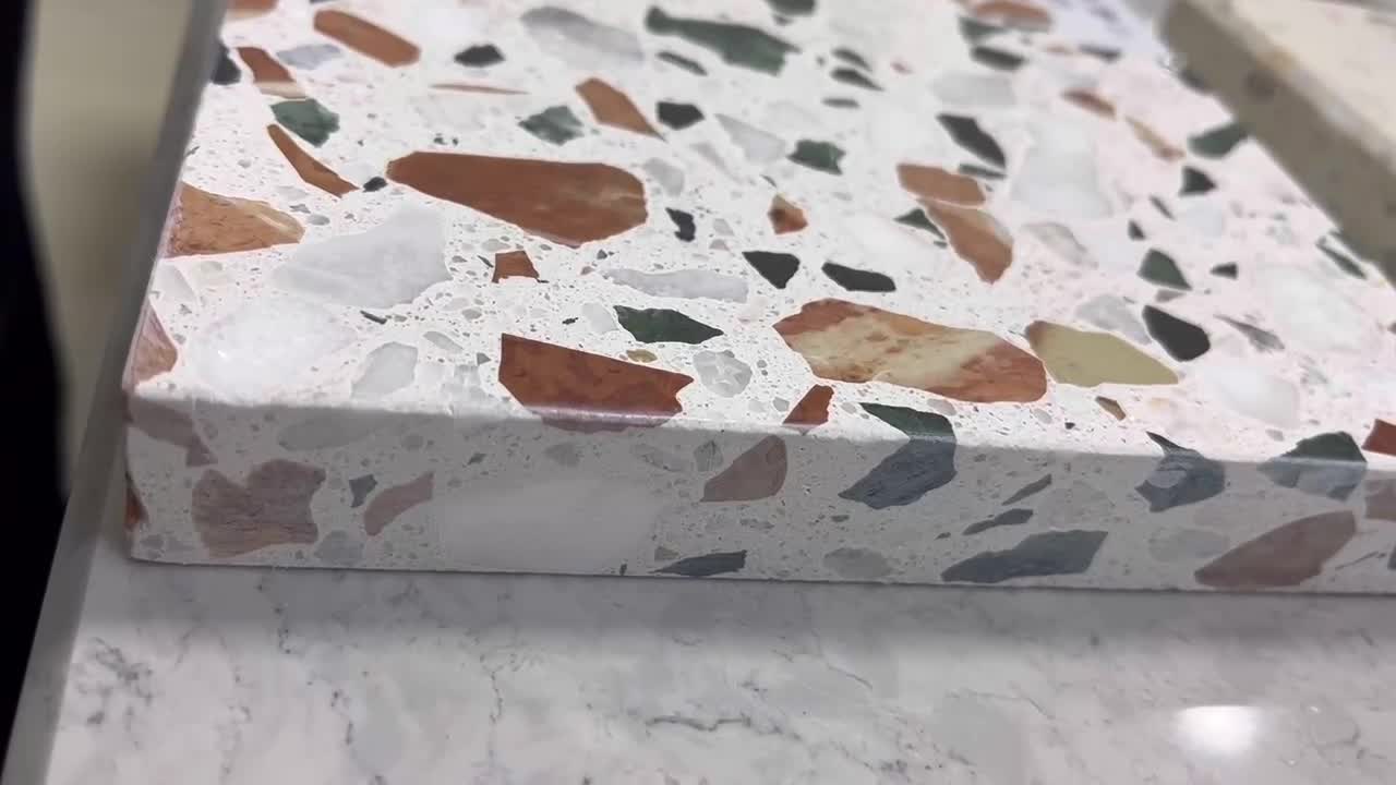 Terrazzo Stone Tiles Terrazzo Slab from China - StoneContact.com