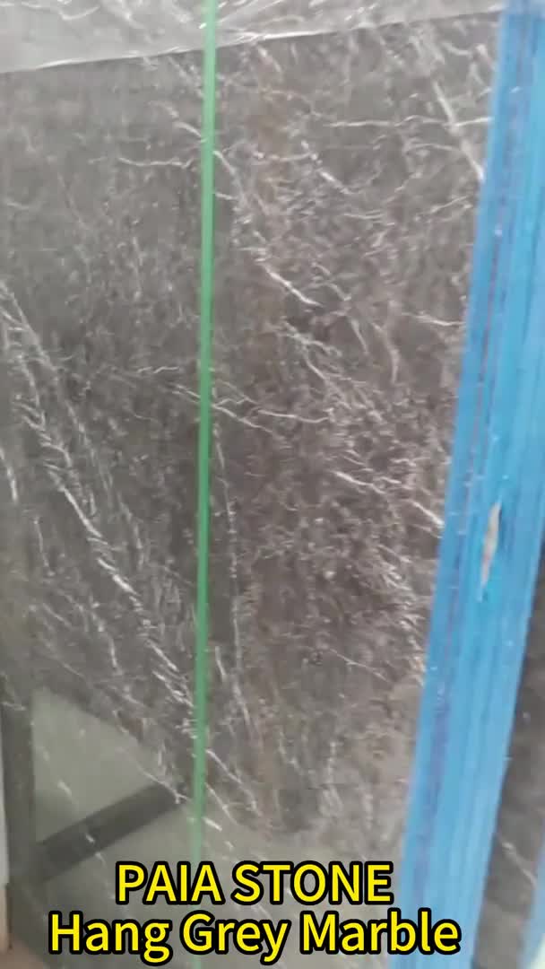 Hang Grey Marble Slab For Hotel Background Wall Living Room from China ...