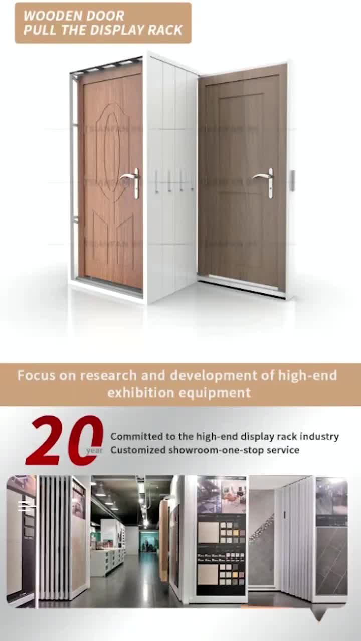 Customize Wood Door Panel Display Push Pull Display from China ...