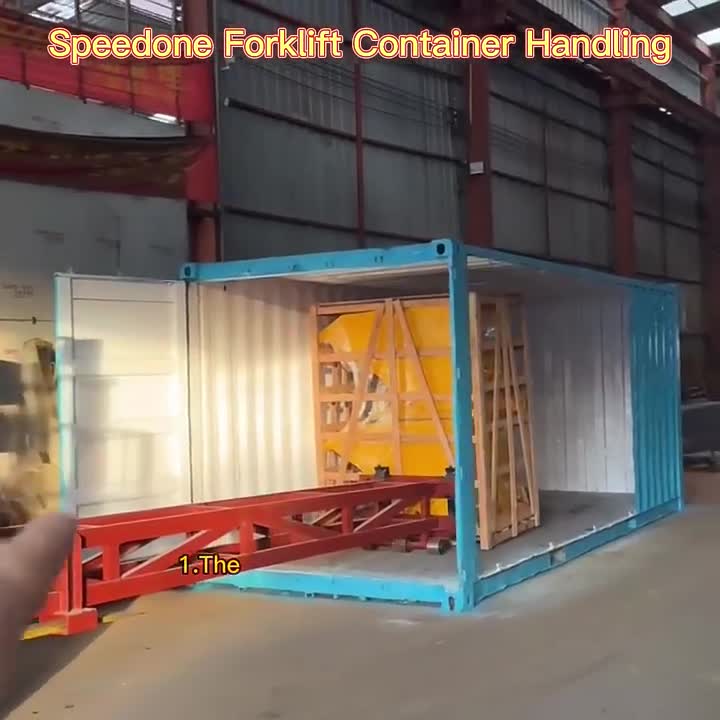 Forklift Boom C Container Loading- Unloading from China - StoneContact.com