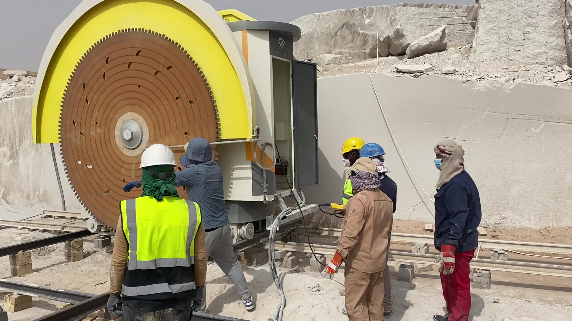 Double-Blade Mining Machine, Quarry Cutting Machine from China ...