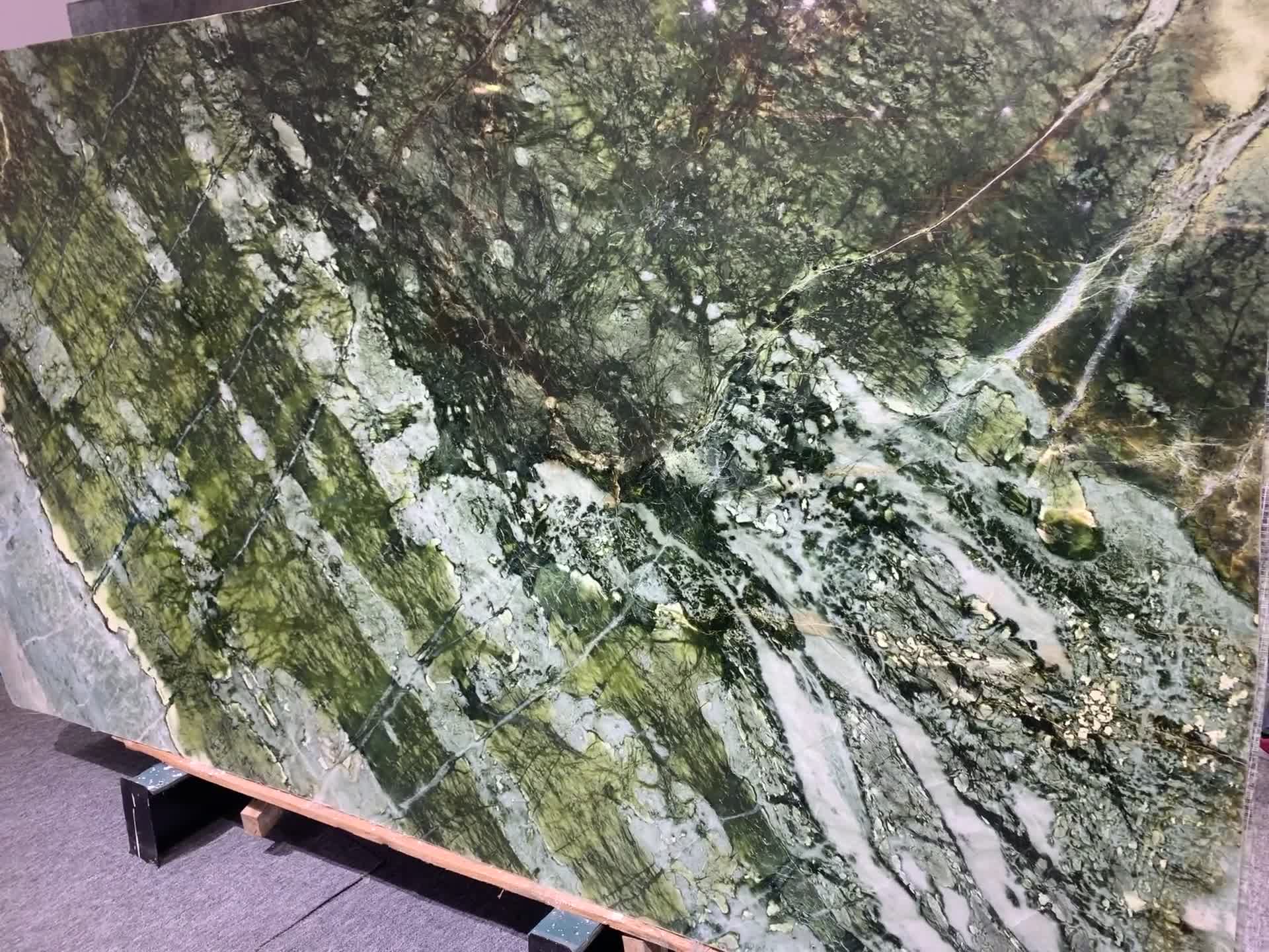 Jade Green Marble Slabs from China - StoneContact.com