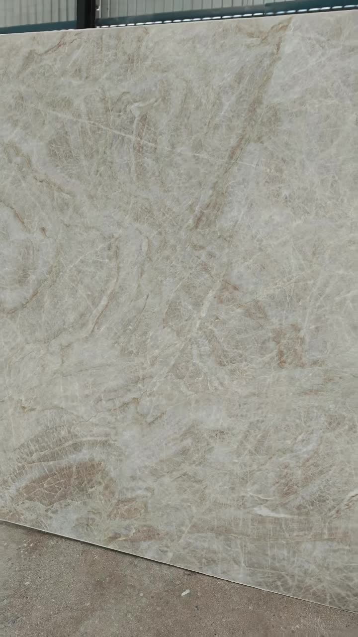 Videos About Luxury Taj Mahal Quartzite Slabs For Interior Building ...
