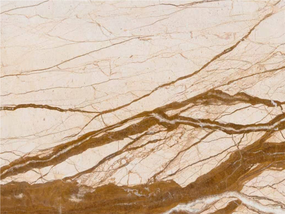Van Gogh Gold Marble Slabs