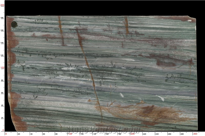 Botanic Bordeaux Quartzite Slabs