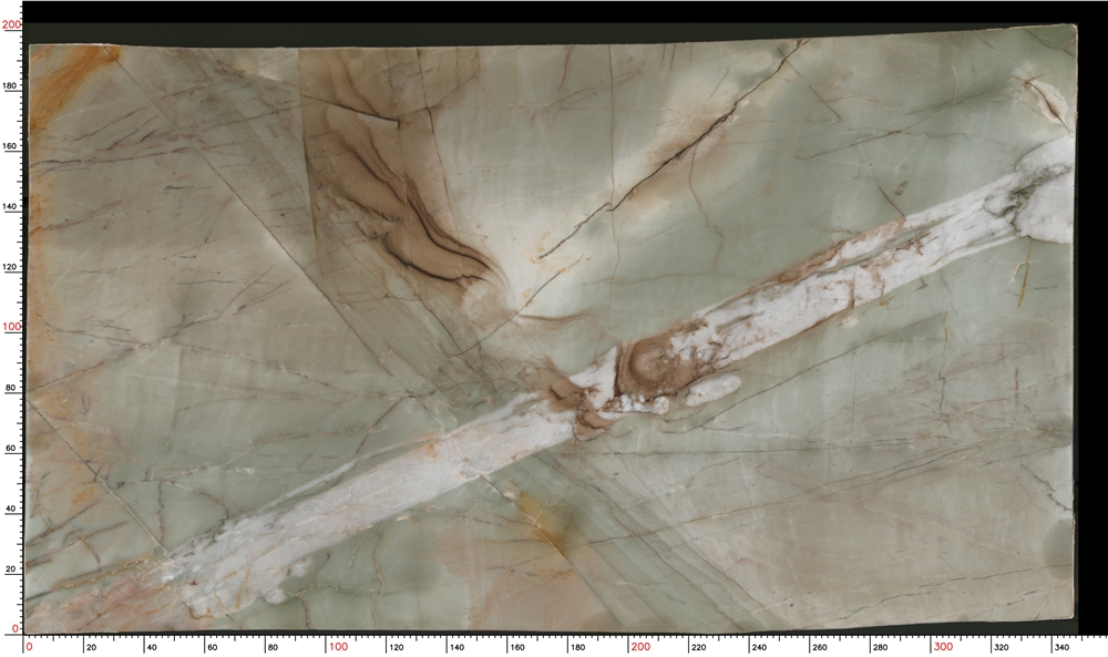 Picasso Silver Quartzite Slabs
