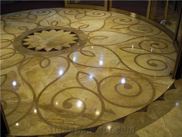 Stone Mosaic Water Jet Medallion from China - StoneContact.com